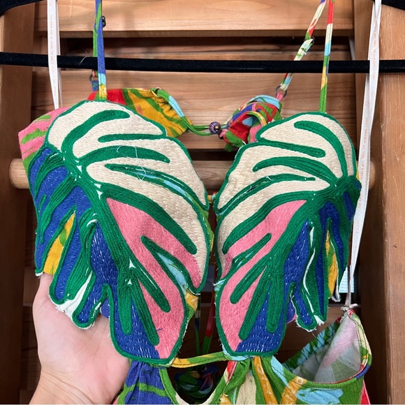 FARM Rio | Dresses | Farm Rio Monstera Cutout Maxi Dress | Poshmark